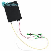 China 1550nm SM Fiber Coupler Module (1×2 5/95 + 1×2 50/50 + 2×2 50/50) for Interferometry, Fiber Sensing, and Power Monitoring for sale