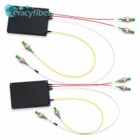 China Hi1060 FBT Coupler Module 1060nm 1×2 5/95 + 1×2 50/50 + 2×2 50/50 Path-Matched Fiber Coupler for Fiber Laser, Interferometer, Optical Sensing and Power Monitoring for sale