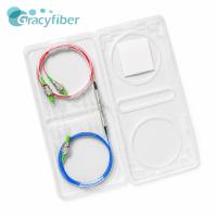 China High Isolation 1650nm Fiber Circulator Dual Stage 3 Port FC APC 900um Loose Tube for Optical Communication System for sale