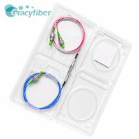 China High Isolation 1650nm Fiber Circulator Dual Stage 3 Port FC APC 900um Loose Tube for Optical Communication System for sale
