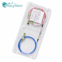 China 1650nm Dual Stage 3 Port Optical Circulator P Grade SMF 28e Low Loss High Isolation FC APC Steel Tube for sale