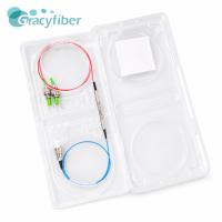 China 1650nm Dual Stage 3 Port Fiber Optic Circulator P Grade SMF 28e Low Insertion Loss High Isolation FC APC Steel Tube for sale