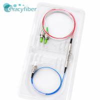 China 3 Port 1650nm Optical Circulator Polarization Independent SMF 28e Fiber High Isolation Steel Tube Device for Optical Monitoring for sale