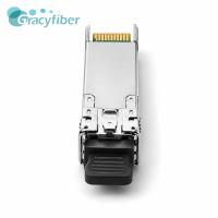 China 10G CWDM SFP+ Transceiver 1271 to 1611nm 10km Duplex LC DFB Laser PIN Receiver Single Mode Optical Module with DDM for sale