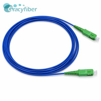 China Polarization Maintaining Patch Cord C Band 4m SC APC PM1550 Fiber 2mm Blue Loose Tube for Fiber Laser and Optical Testing,Passive Optical Components for sale