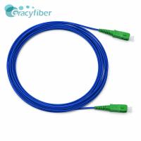 China C Band PM Fiber Patch Cord 4m SC APC Polarization Maintaining Cable PM1550 Slow Axis Aligned Low Insertion Loss High Extinction Ratio,Passive Optical Componentss for sale