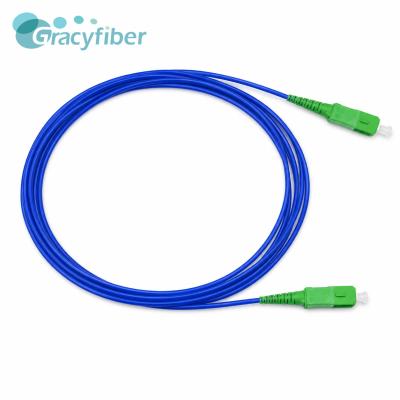 China Passive Optical Components Manufacturer,C Band PM Fiber Patch Cord 4m SC APC PM1550 Slow Axis Low Loss High ER 2mm Blue Jacket Kevlar Cable for sale