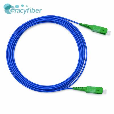 China Polarization Maintaining Patch Cord C Band 4m SC APC PM1550 Fiber 2mm Blue Loose Tube for Fiber Laser and Optical Testing,Passive Optical Components for sale