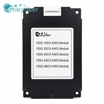 China 4CH 100GHz DWDM Mux Module C22 C34 C47 C59 Low Insertion Loss SMF-28e FC APC ABS Box Fiber Optic Multiplexer，Passive Optical Devices for sale