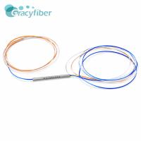 China 2x2 Fused Fiber Coupler 5/95 Split Ratio Corning 1060 Fiber 0.9mm Loose Tube without Connectors，Passive Optical Components Supplier for sale