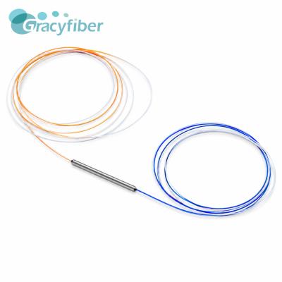 China 2×2 5/95 FBT Coupler with Corning 1060 Fiber for Optical Power Tapping, for sale