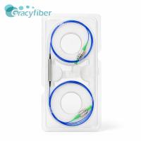 China 1550nm Dual Stage PM Fiber Isolator 500mW Corning PM1550 Slow Axis High Isolation Low Loss FC APC Steel Tube，Passive Optical Components for sale