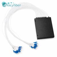 China 16 Channel CWDM Mux Demux 1270 1290 1310 to 1610nm LC UPC Fiber Optic Multiplexer Demultiplexer ABS Module for sale