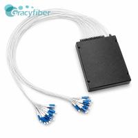 China 16CH CWDM Mux Demux Module 1270–1610nm 20nm Spacing LC UPC 0.9mm White Loose Tube 140×115×18mm ABS Box for sale
