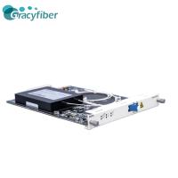 China Single Channel EDFA Optical Amplifier 1550nm 22dBm 1528-1564nm Low Noise Adjustable Output Fiber Amplifier APC ATC for Ethernet CATV SDH Optical Network for sale