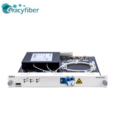 China C-Band Raman Fiber Amplifier 1528-1564nm 10dB Gain 1425 1455nm Pump ACC Mode LC/APC Optical Amplifier for Ultra Long Haul DWDM Network for sale