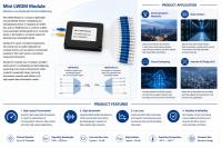 China Mini LWDM module，Mini LWDM Mux Demux Module Compact Long Wavelength Division Multiplexer Demultiplexer for Data Center Telecom Cloud Computing Optical Network for sale