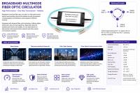 China Broadband multimode fiber optic circulator，Broadband Multimode Fiber Optic Circulator Low Loss High Isolation MM Optical Routing Device Fiber Sensing Communication for sale
