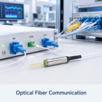 China MEMS Variable Optical Attenuator（VOA）,MEMS Variable Optical Attenuator VOA High Precision Fast Response Low Insertion Loss Optical Power Control for Telecom Fiber Network Testing for sale