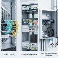 China 1ru fiber patch panel，1RU Rack Mount Fiber Optic Patch Panel High Density Fiber Distribution and Cable Management Panel for Data Center Networks for sale