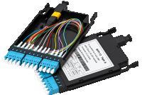 China MTP®/MPO Fiber Optic Cassette for High-Density Data Center Cabling for sale