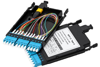 China MTP®/MPO Fiber Optic Cassette for High-Density Data Center Cabling for sale