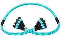 China MTP®/MPO Trunk Cable for High-Density Data Center Connectivity for sale