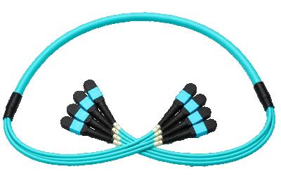 China MTP®/MPO Trunk Cable for High-Density Data Center Connectivity for sale