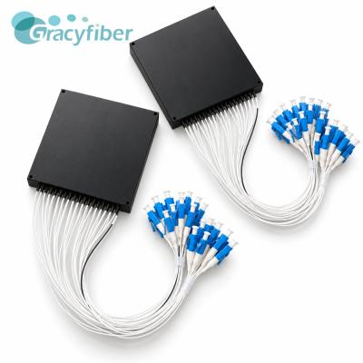 China 19CH O C Band DWDM Module 8 11 Channel 200GHz 100GHz LC PC G657A1 Low Loss Fiber Optic WDM for sale