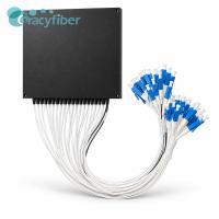 China 19CH O C Band DWDM Module 8 11 Channel 200GHz 100GHz LC PC G657A1 Low Loss Fiber Optic WDM for sale