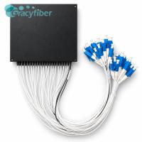China 19CH O C Band DWDM Module 8 11 Channel 200GHz 100GHz LC PC G657A1 Low Loss Fiber Optic WDM for sale