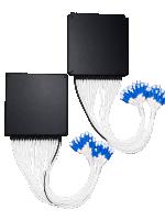 China 19CH O+C-Band DWDM Module，19CH O+C-Band DWDM Module 8CH 200GHz O-Band + 11CH 100GHz C-Band LC PC G657A1 Fiber for sale