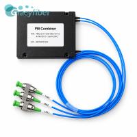 China PM Combiner 1310nm 2x1 Polarization Maintaining Fiber for sale