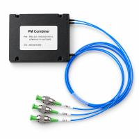 China PM Combiner 2x1 1310nm Polarization Maintaining Optical Combiner Module with PM1310 Panda Fiber FC/APC for sale