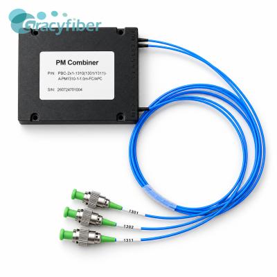 China 2CH PM MWDM Module – 1301/1311 nm Polarization-Maintaining Combiner for sale