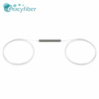 China 1×2 Lens-Type Fiber Optic Splitter, 10/90 Split Ratio, 1260–1620nm, FC/UPC for sale