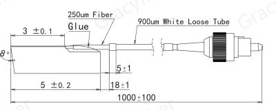 China 2CH Fiber Array Assemblies | Custom 2-Channel Optical Fiber Arrays for sale