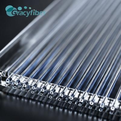 China 4CH Single Mode Fiber Arrays | Custom SMF-28e & HI1060 Flex Assemblies for sale