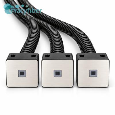 China 2D Polarization-Maintaining Fiber Array (2D PM FA) for WSS, MEMS & Photonic Integration for sale