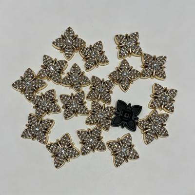 China Vintage Style Ladies Shoe Buckles Square For Stylish Elegant Footwear Accessories for sale
