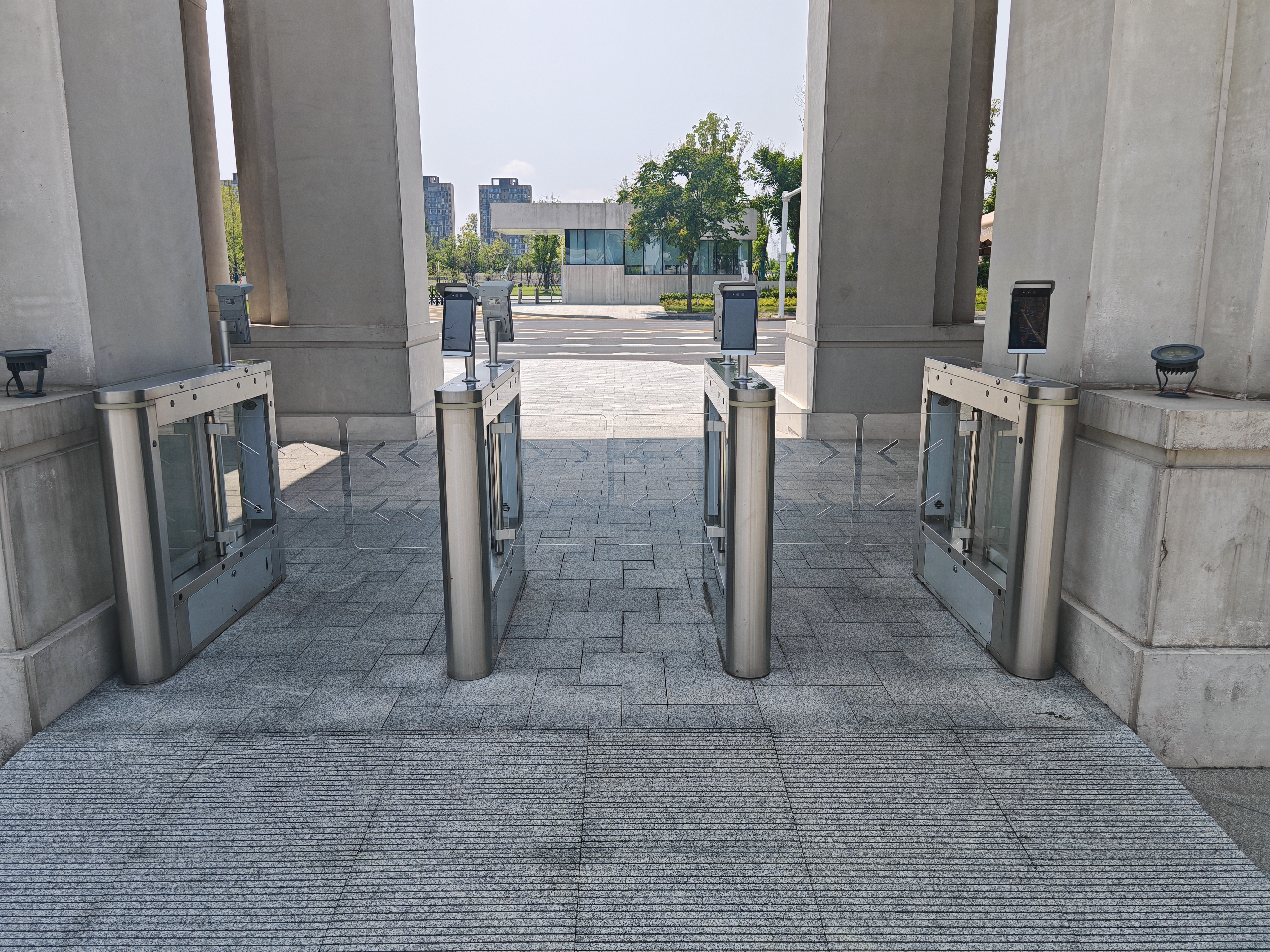 Campus turnstile installation