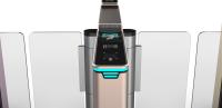 China High Speed Face Recognition Speed Gate Turnstile 1500x120x980mm Anti-Interference for Office Buildings for sale