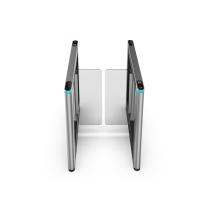 China Face Recognition Swing Barrier Turnstile Gate Aluminum Alloy DC Brushless Motor 110-220V for sale