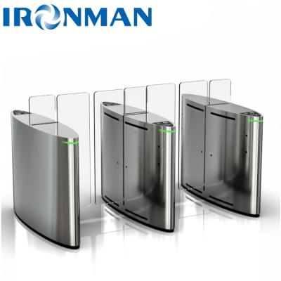 China TJ-LBST02 Swing Turnstile Access Control System with 1500×120×980mm Dimensions and AC220V Power Supply for sale