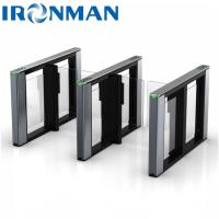 China Servo Motor Speed Gate Turnstile Swing Barrier Turnstile 1500x120x980mm AC220V for sale