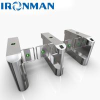 China Stainless Steel Swing Gate Turnstile 1400mm with Brushless Motor for Playground Zoo Museum Ticketing System for sale