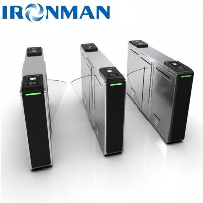 China Face Recognition Turnstile Gate with Anti-Collision - 1600×300×980mm, 45-50 Persons/Min Throughput, 5 Million Cycle Durability for sale