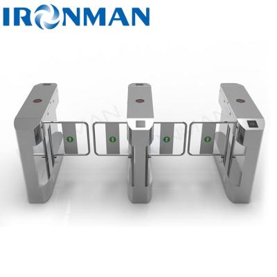 China Waterproof RFID Swing Gate Turnstile SUS304 1200x280x980mm for Outdoor Access Control for sale