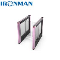 China Aluminum Alloy Smart Swing Barrier Gate Turnstile Access Control System AC110-220V 30 Persons/Min for sale