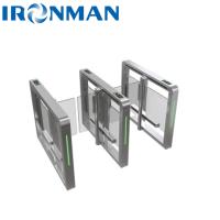 China AC220V AC110V Barrier Turnstile Gate Stainless Steel SUS304 1400x980mm 45 People/Min Access Control for sale